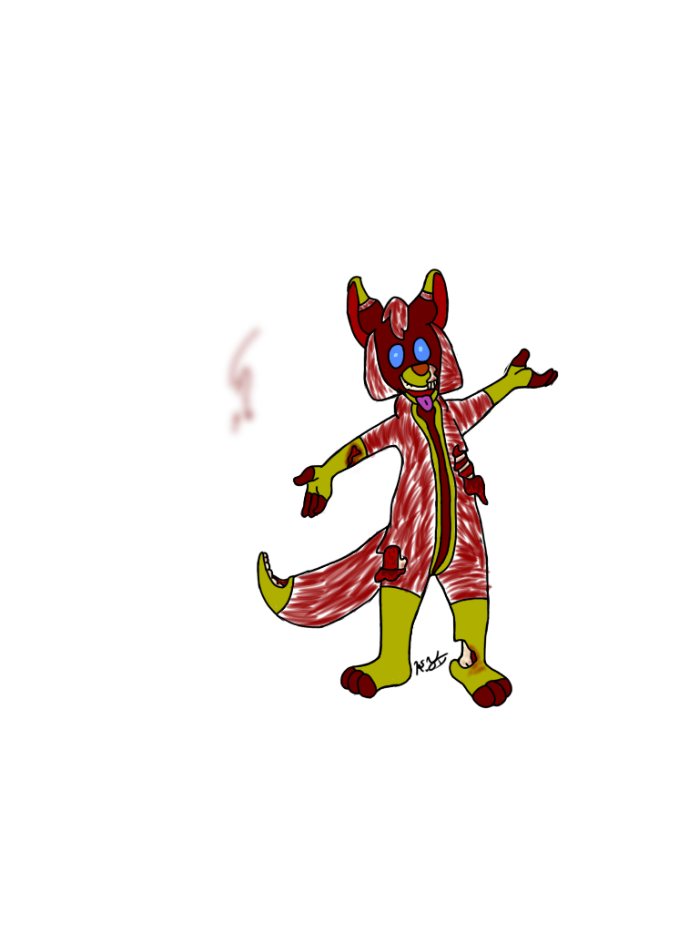 zombie furry - ibisPaint