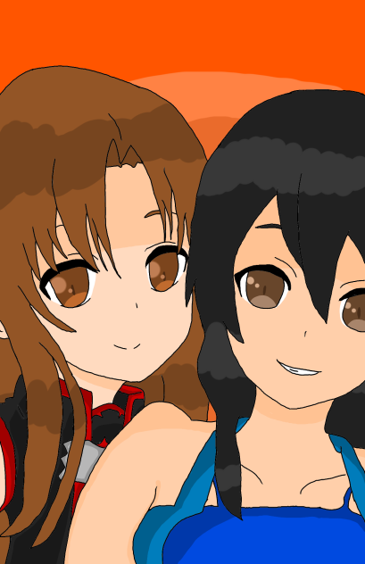 Nathalia Y Yo - ibisPaint