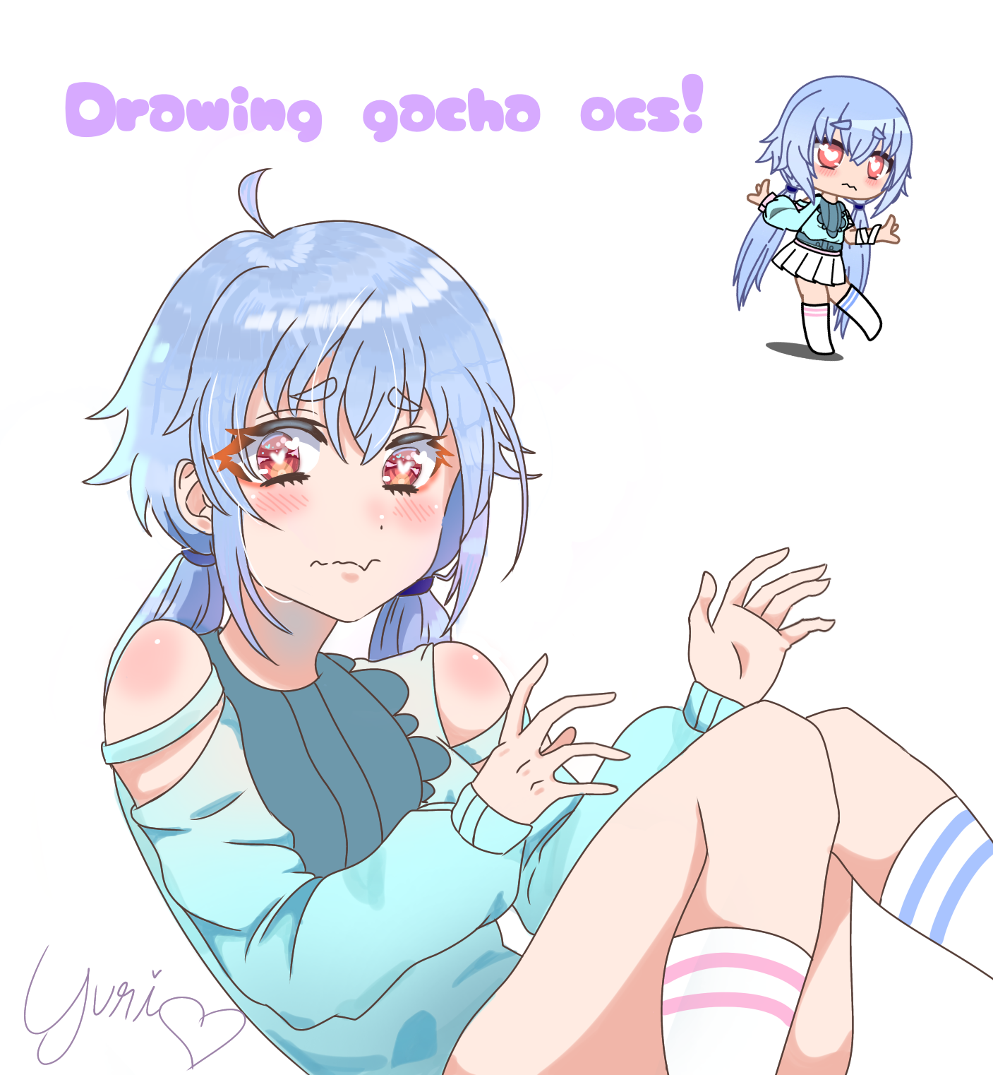 Drawing gacha ocs! - ibisPaint