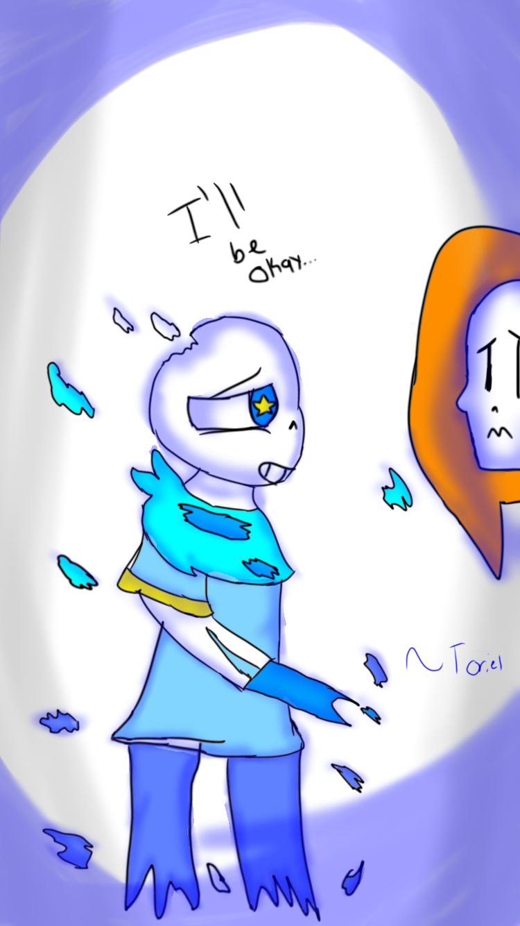 I'll be okay(underswap) - ibisPaint