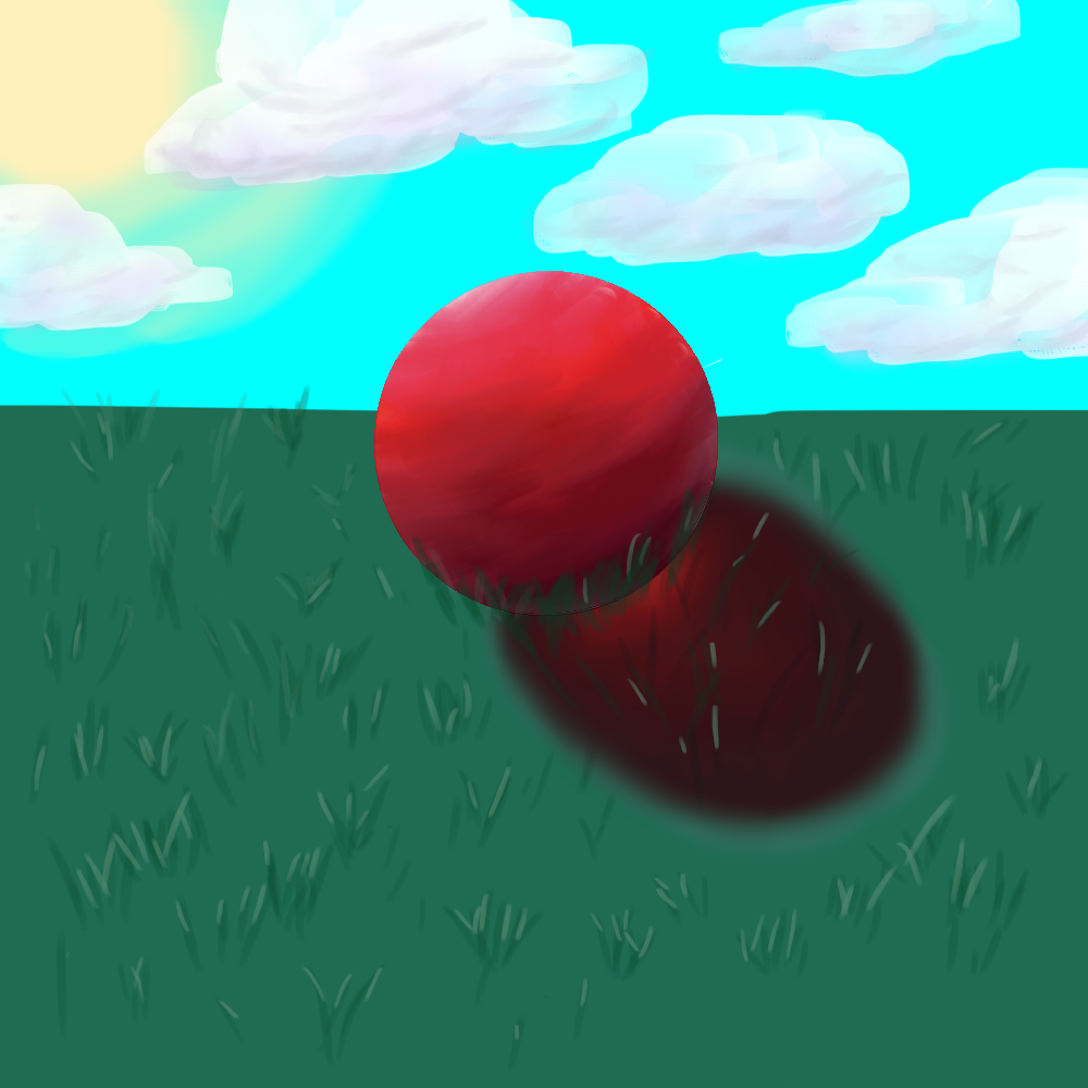 Shading a ball - ibisPaint