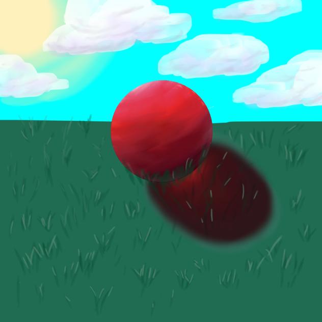 Shading a ball - ibisPaint