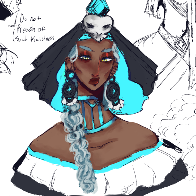 (Oc) Goddess of death - ibisPaint