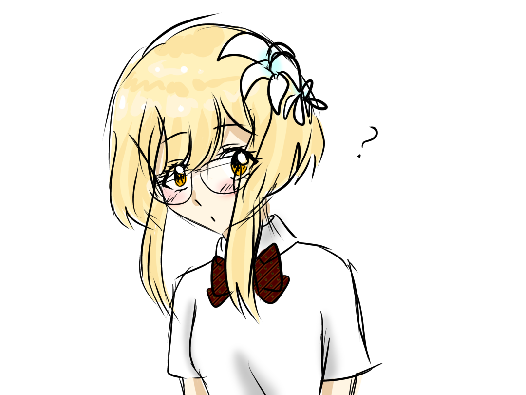 Genshin High School AU Lumine - ibisPaint