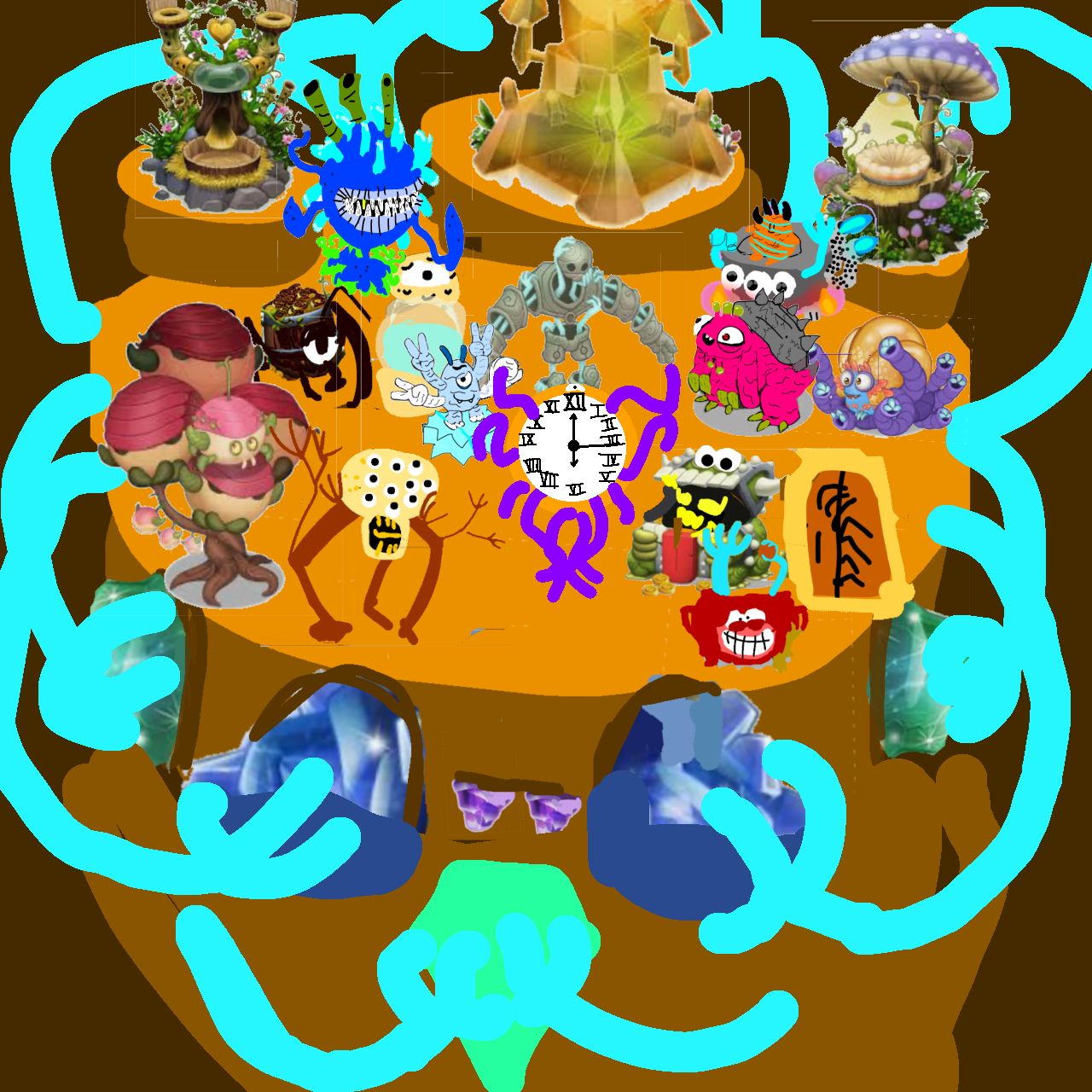 Primordial island wave 3 - ibisPaint