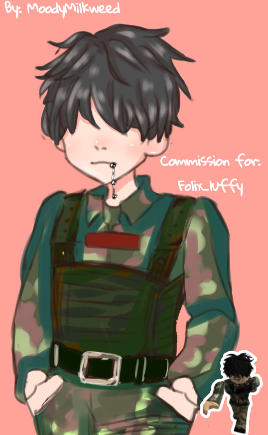 Roblox commission - ibisPaint