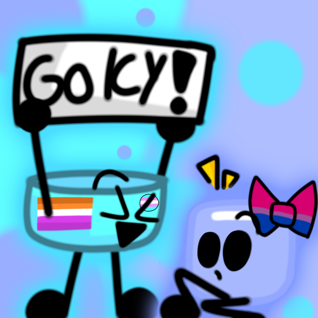 Bracelety and Ice cube! - ibisPaint