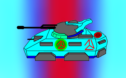 El tanque de Ostroni - ibisPaint