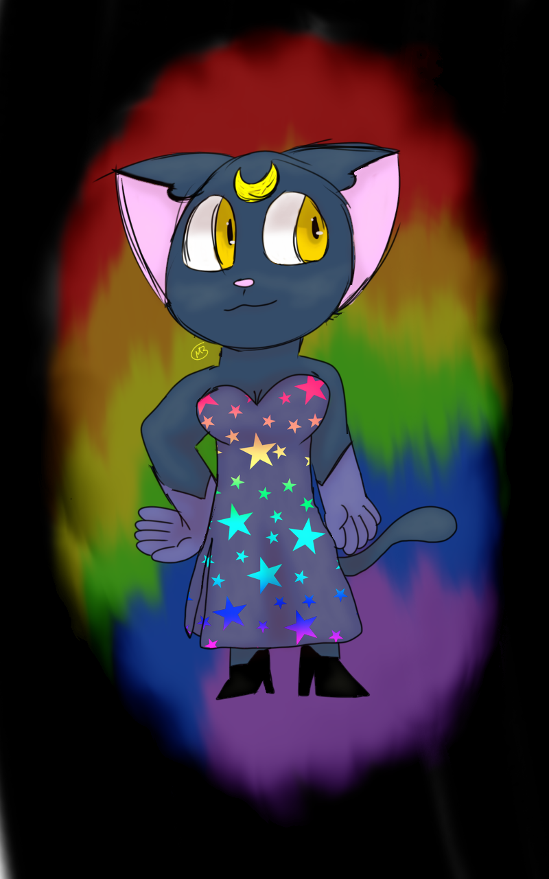 Animal crossing Luna - ibisPaint