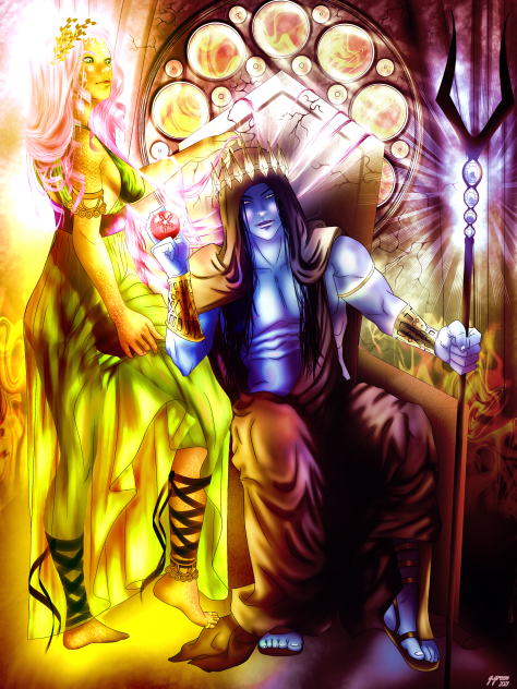 Persephone and Hades - ibisPaint