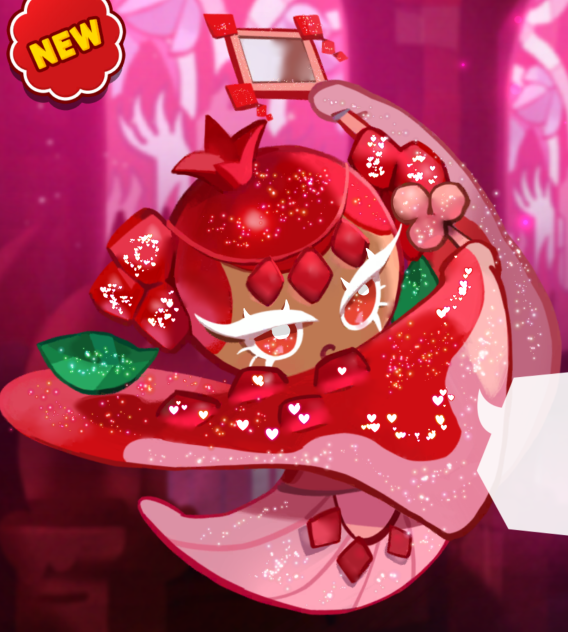 Pomegranate cookie 🍪 - ibisPaint
