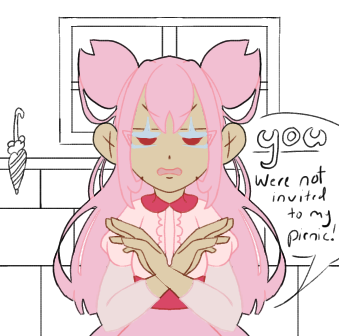 Cherry blossom cookie fanart unfinished - ibisPaint