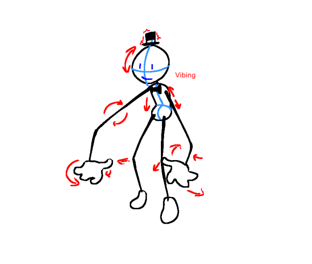 Animatic humanization - ibisPaint