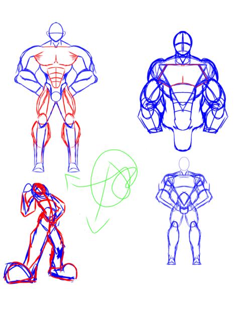 buff men - ibisPaint