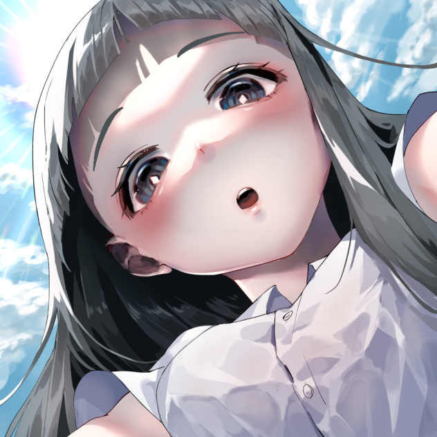 快晴！見下ろしjk！ - ibisPaint