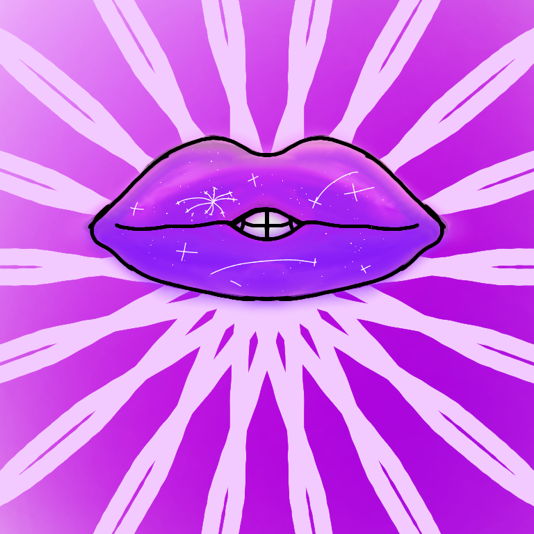 Galaxy lips - ibisPaint