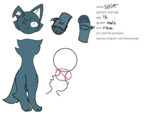 example of my ref sheet - ibisPaint