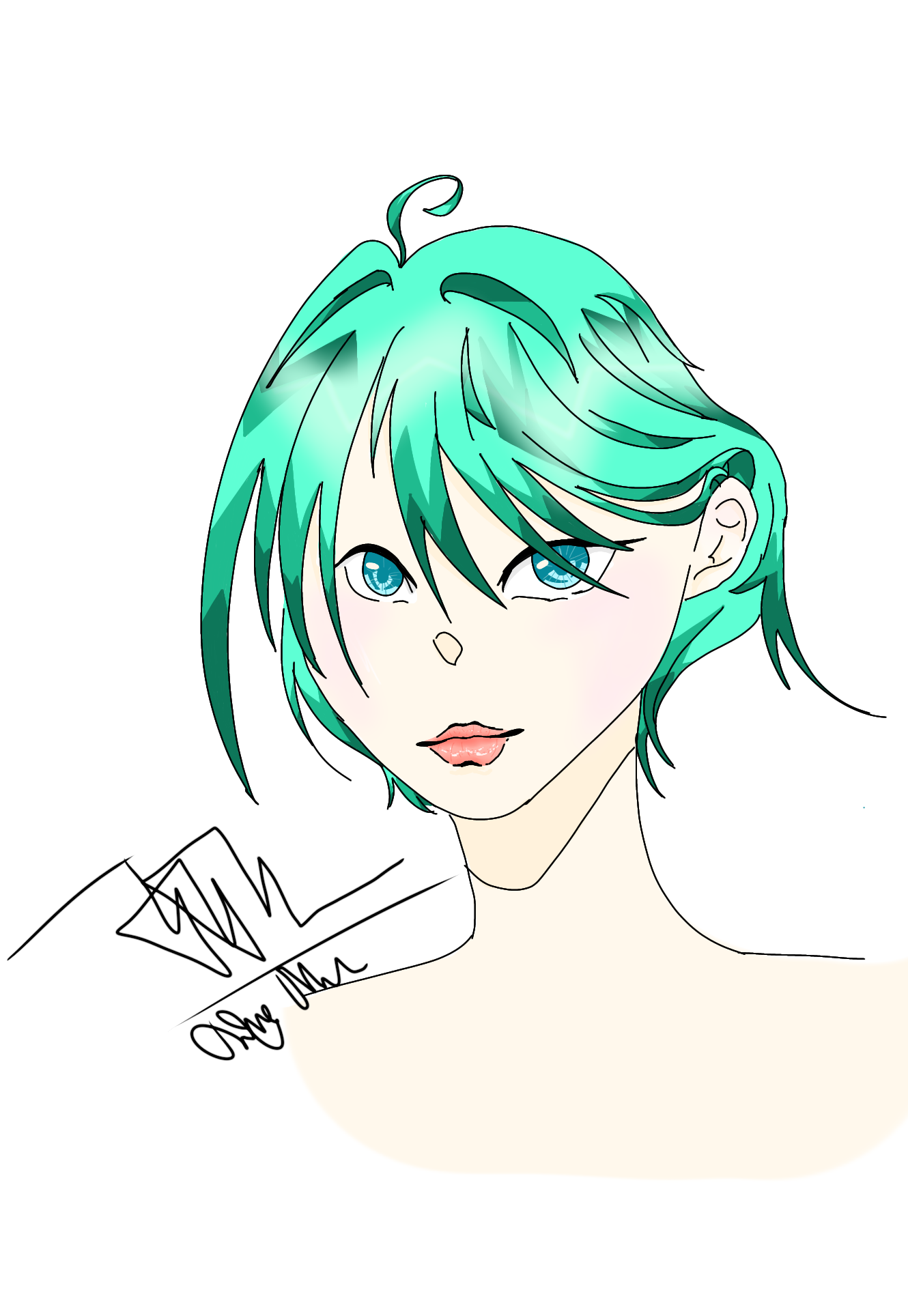 xanh lam - ibisPaint