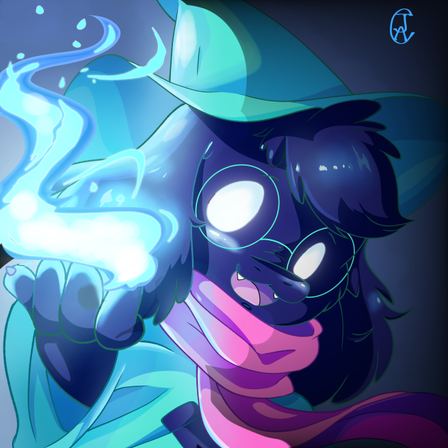 THE MAJI OF DELTARUNE- RALSEI - ibisPaint