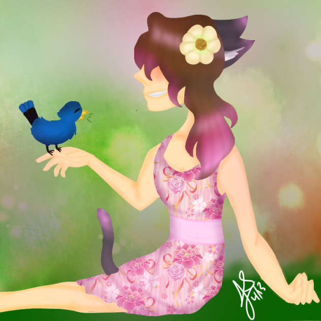 Spring Kawaiichan - ibisPaint