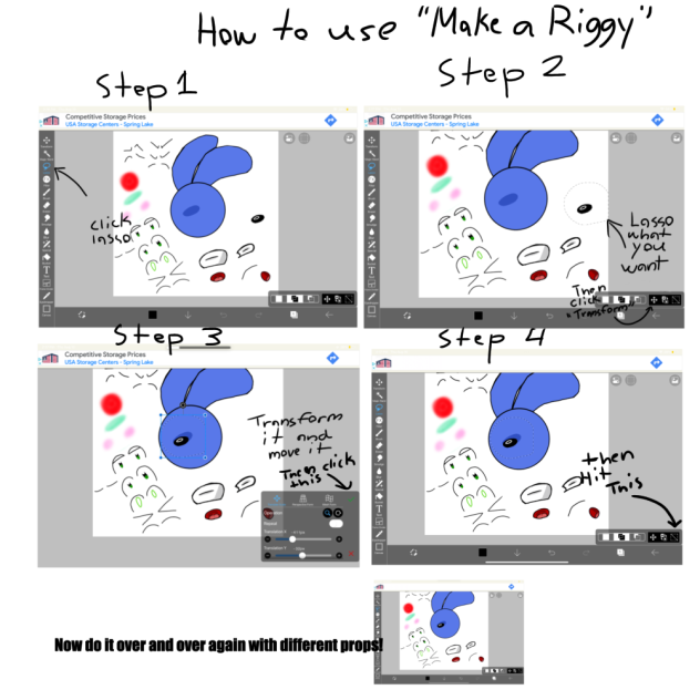 Steps To How To Make A Riggy - ibisPaint