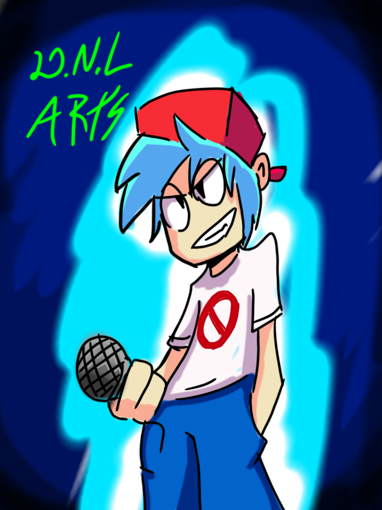 boyfriend fnf fanart - ibisPaint