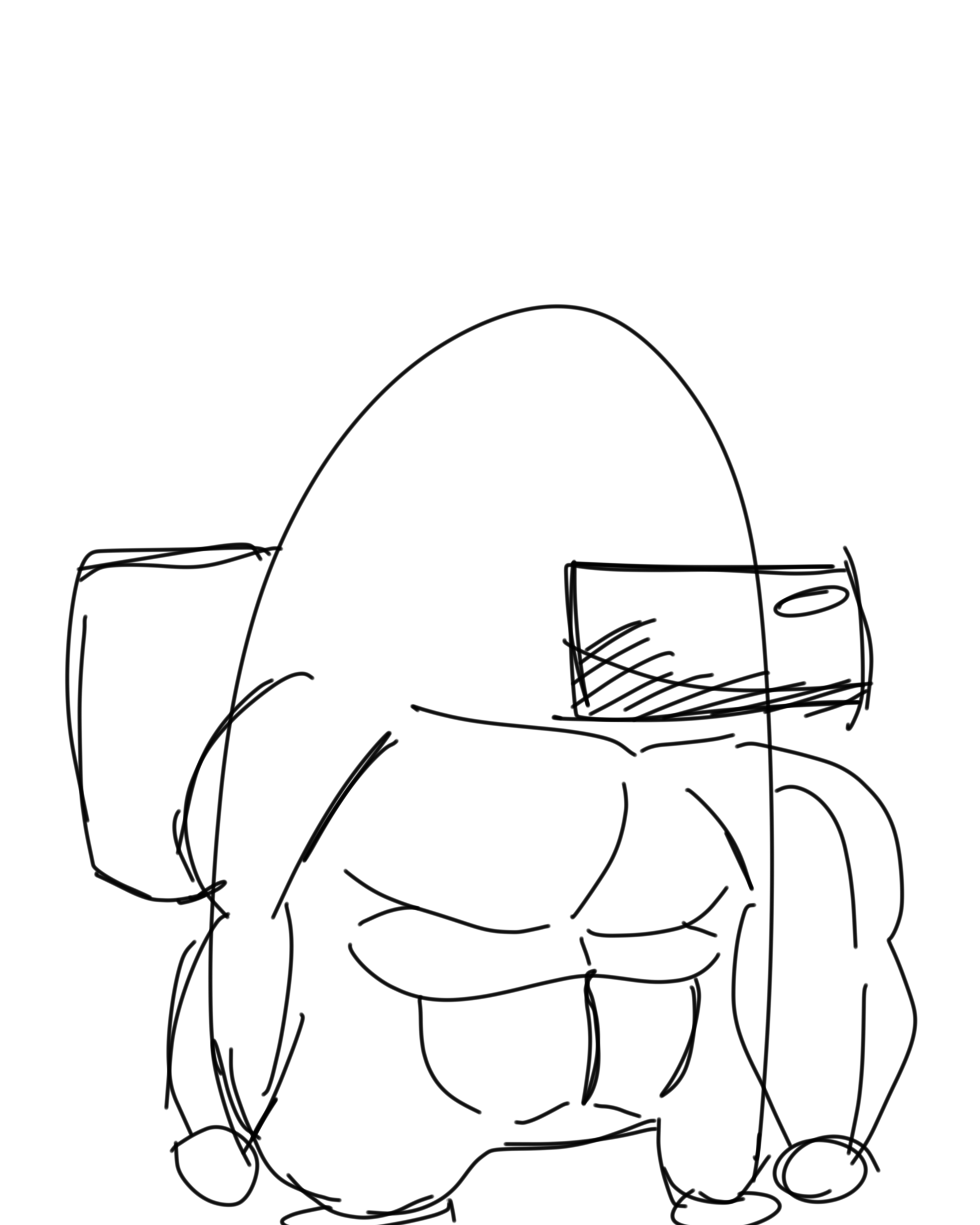 Buff among us - ibisPaint