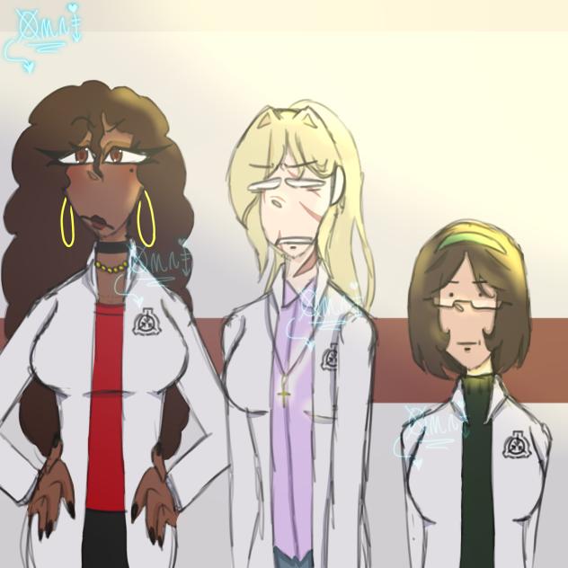 Dr Rights, Dr Light, & Dr Trebuchet SCP - ibisPaint