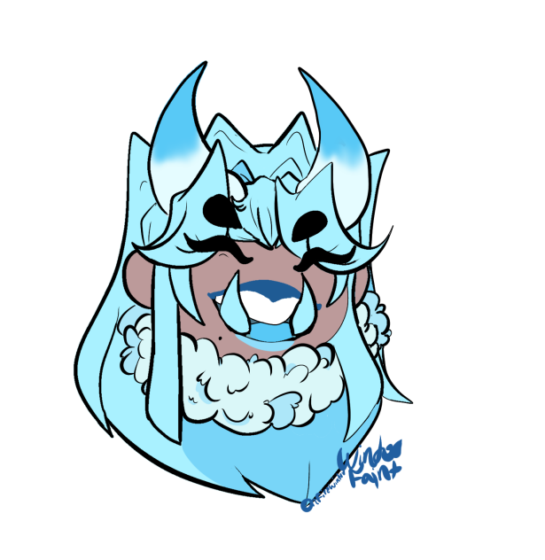 chibi winter demon speedpaint - ibisPaint