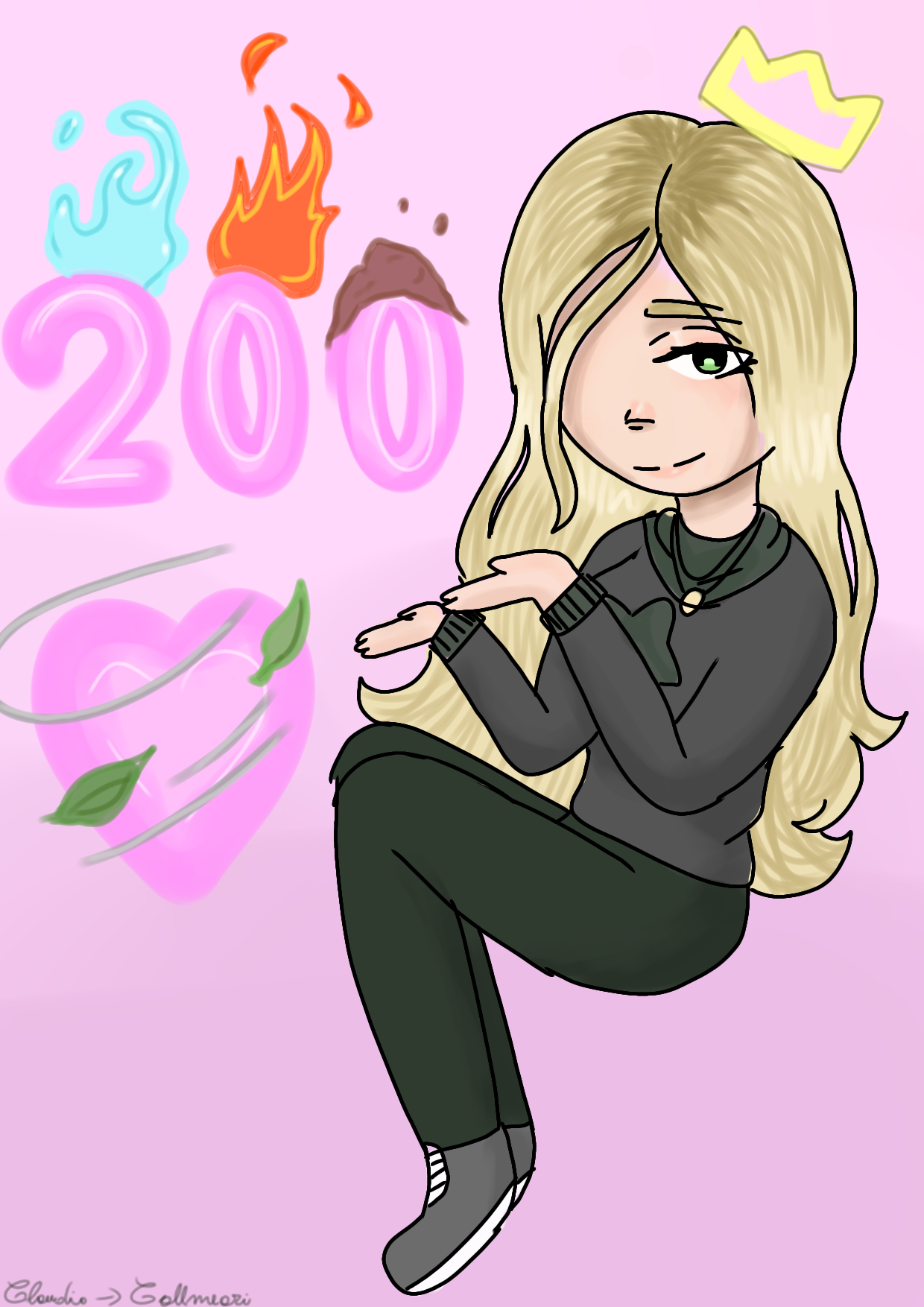 FA for call me ari 200 - ibisPaint