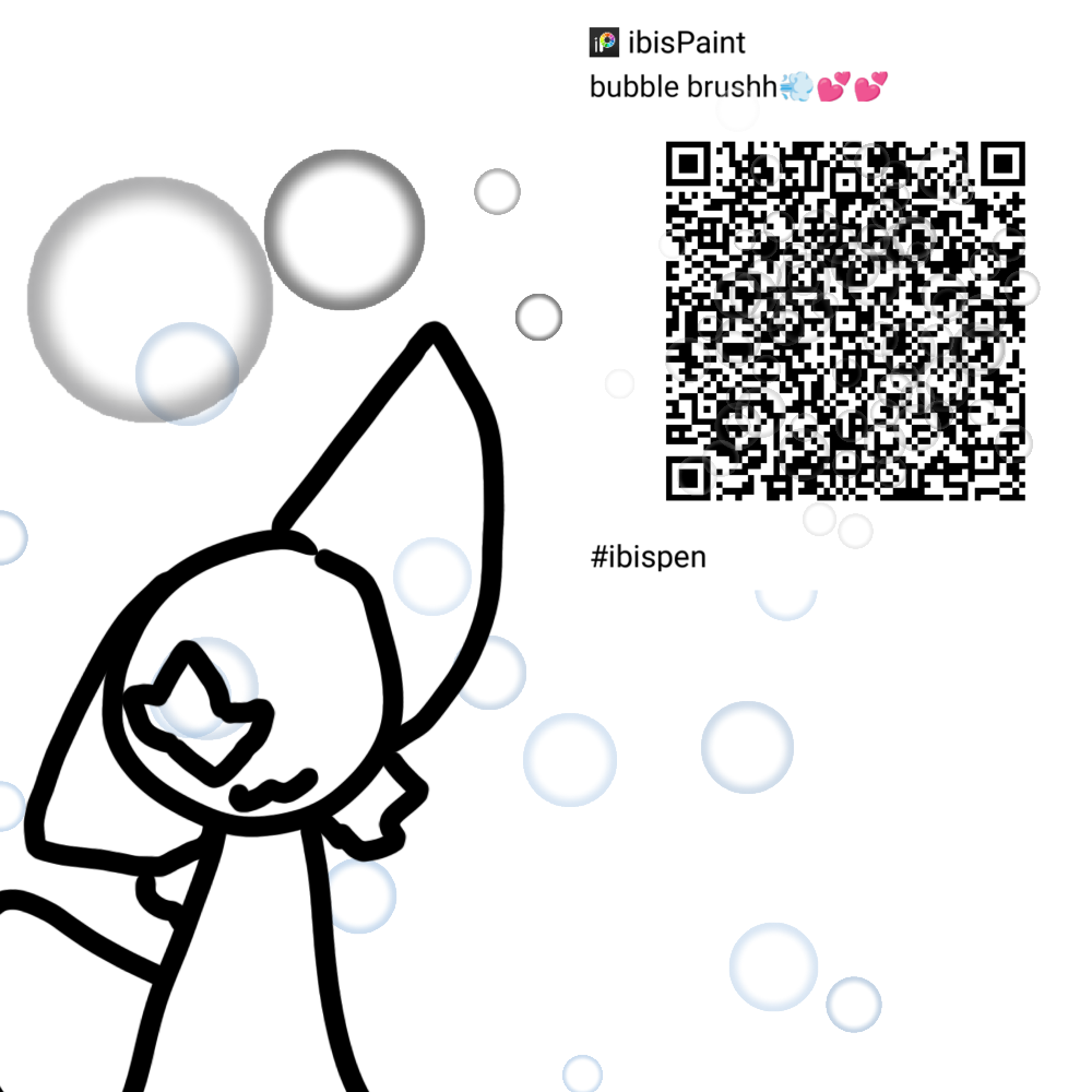My bubble brushh💕💨💨 - ibisPaint