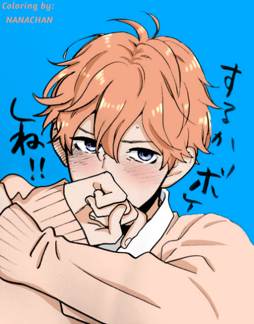 orange boy - ibisPaint