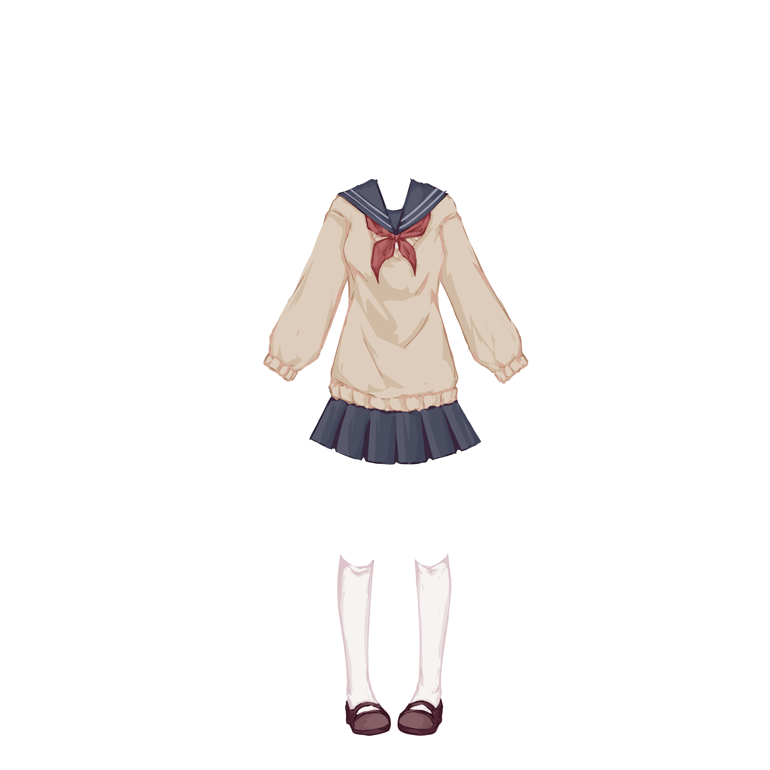 School Uniform female 3 - ibisPaint