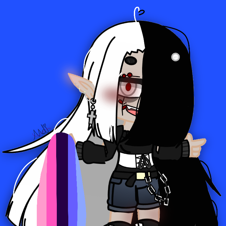 pride month edit 5. 💙 - ibisPaint