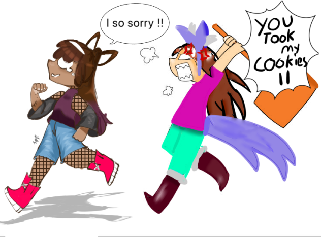 You took my COOKIES 🍪😡😡 - ibisPaint