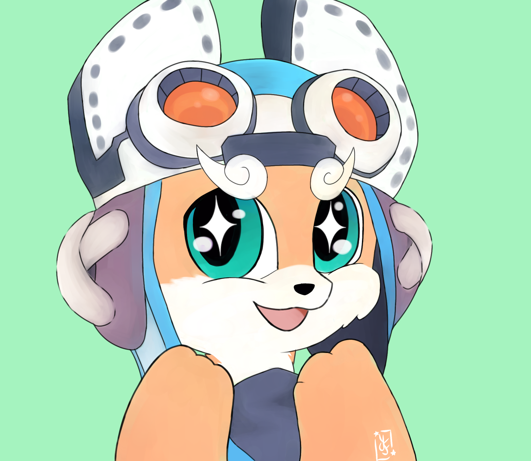 Lou (world flipper) - ibisPaint