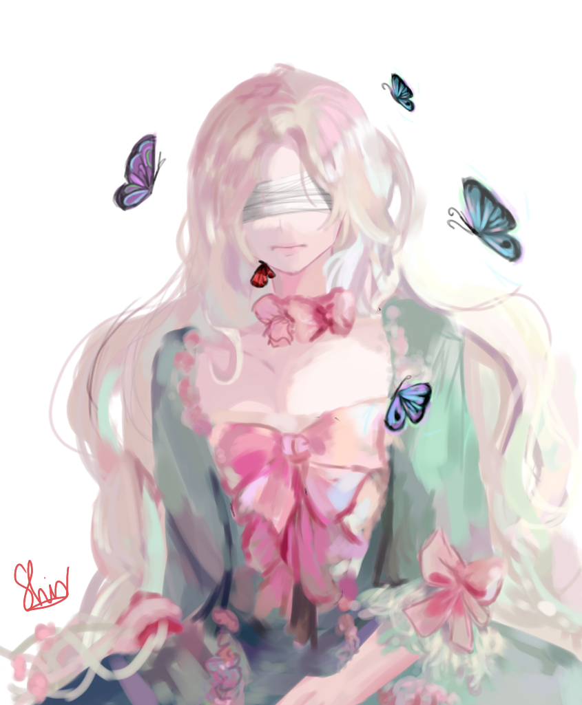 blinded by butterflies - ibisPaint