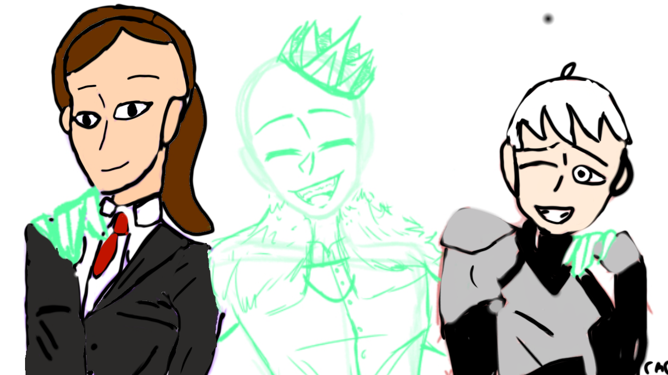 King, bodyguard, and soldier - ibisPaint