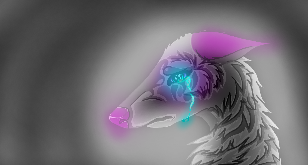 sad wolf (speedpaint) - ibisPaint