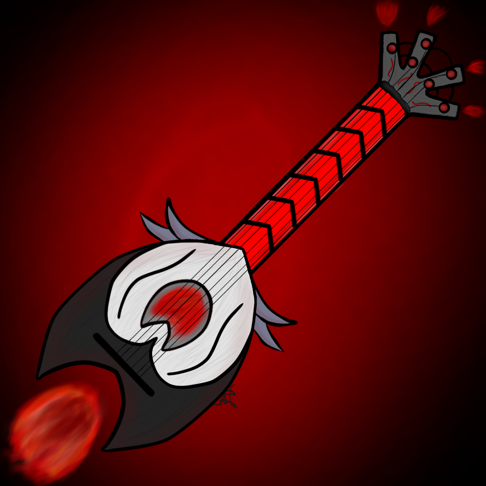 Hollow Knight Grimm Guitar - ibisPaint