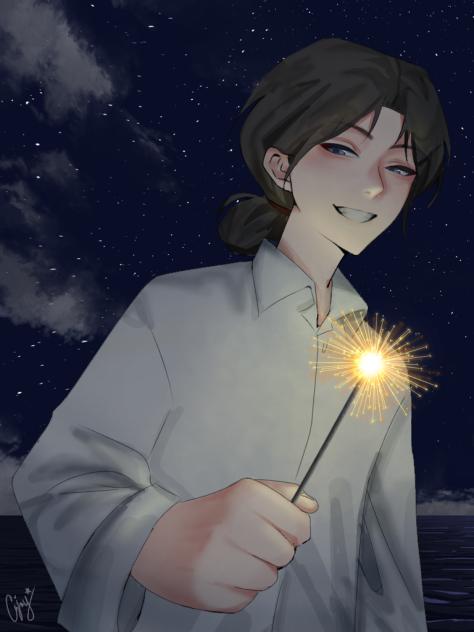 Bengal fireworks (Binggala) - ibisPaint