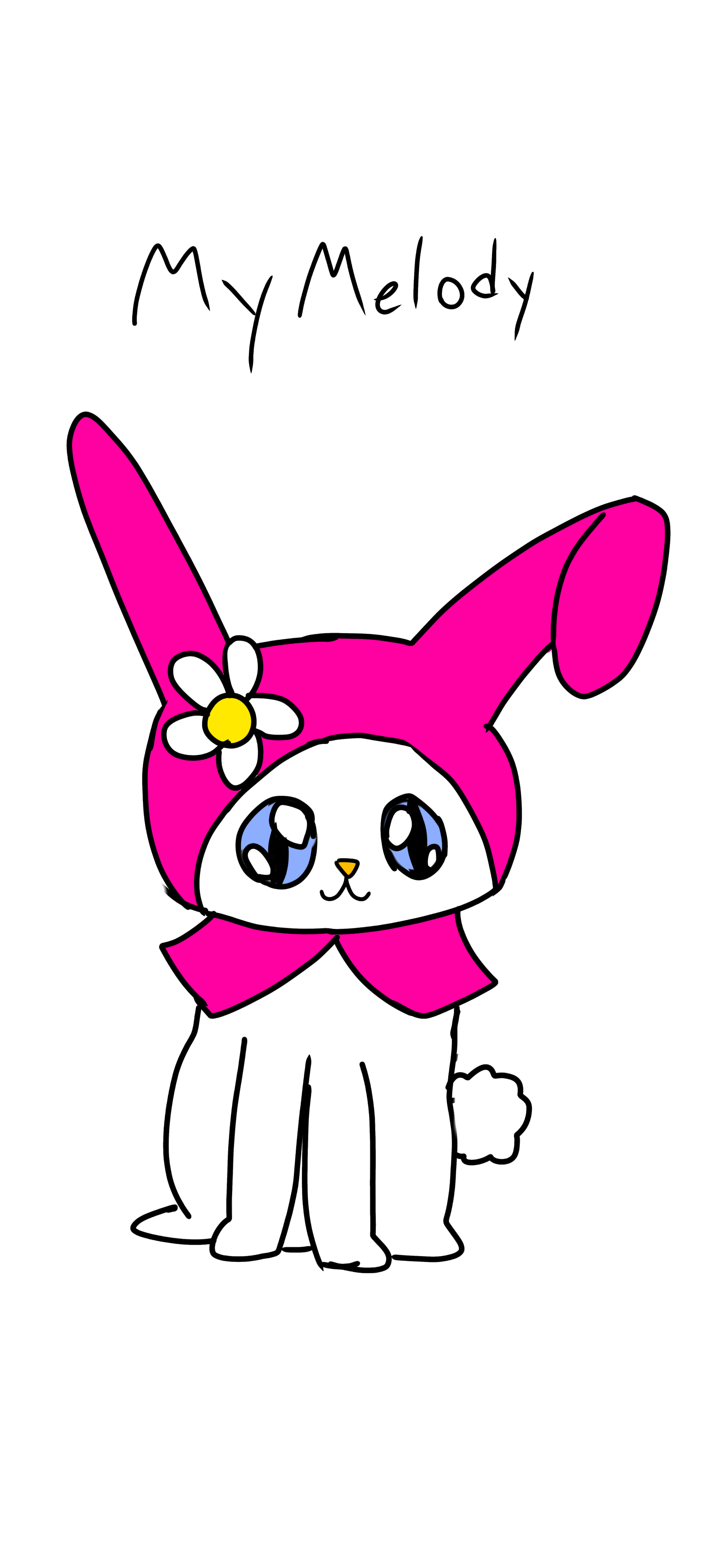 My Melody Cat Sticker - ibisPaint