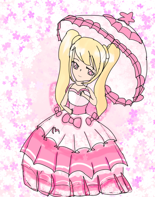 miss lady rose - ibisPaint