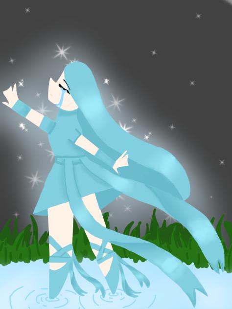 Dancing in the water - ibisPaint