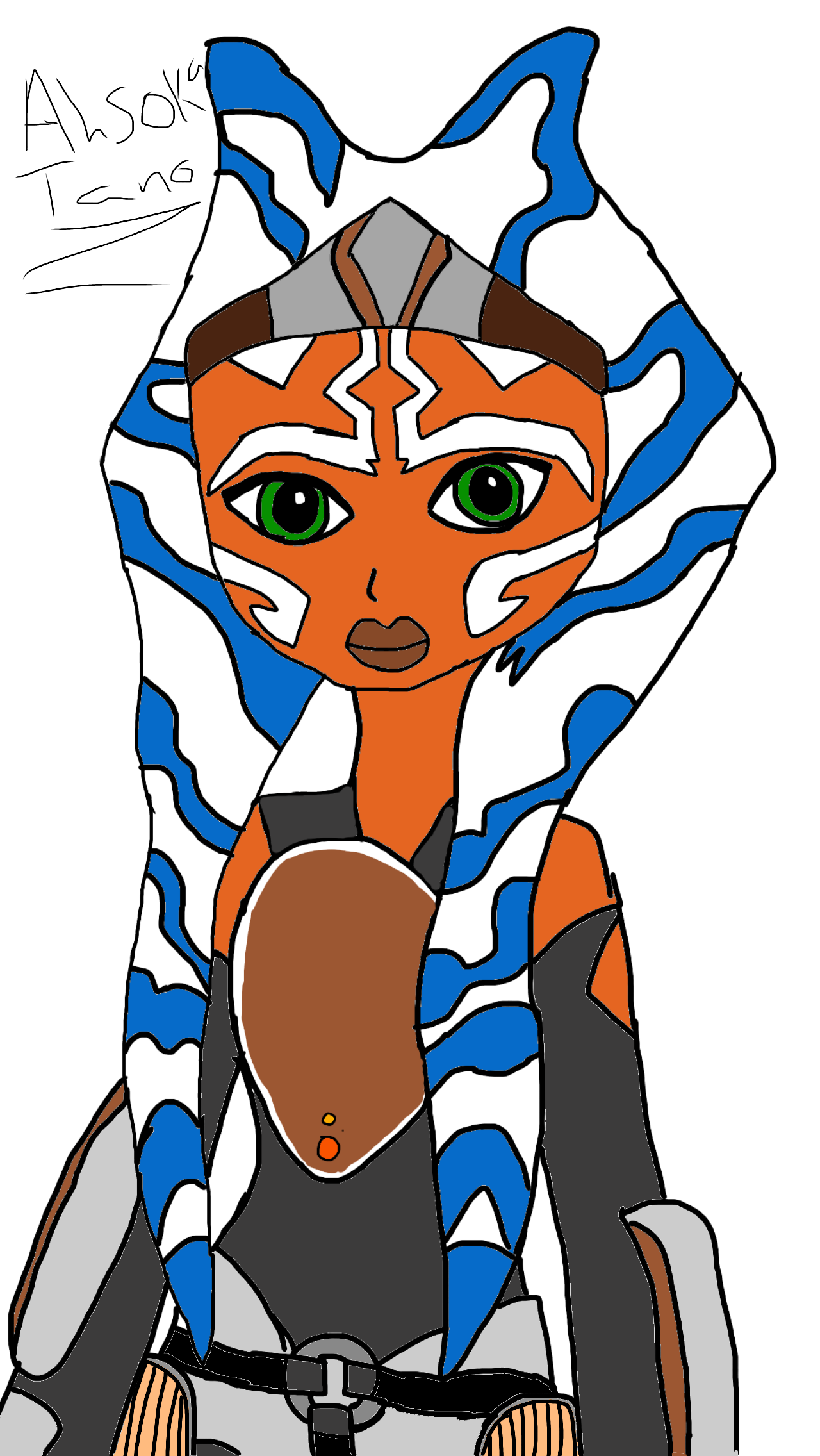 Ahsoka Tano - ibisPaint
