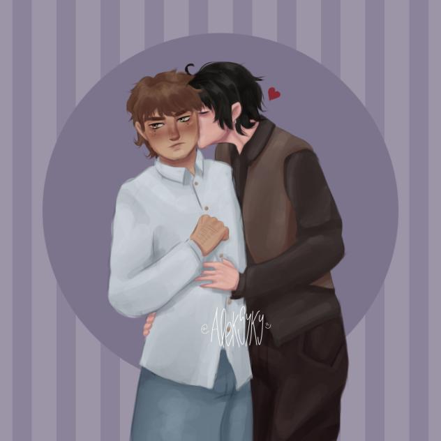 Cassian y Scott - ibisPaint