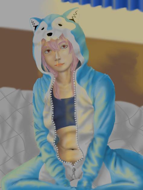 Ibis paint X-mahiro oyama-fan-art - ibisPaint