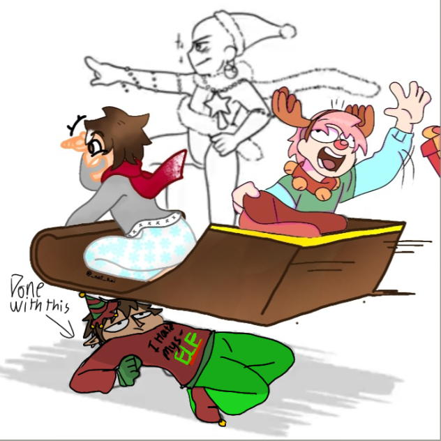 Christmas collab - ibisPaint