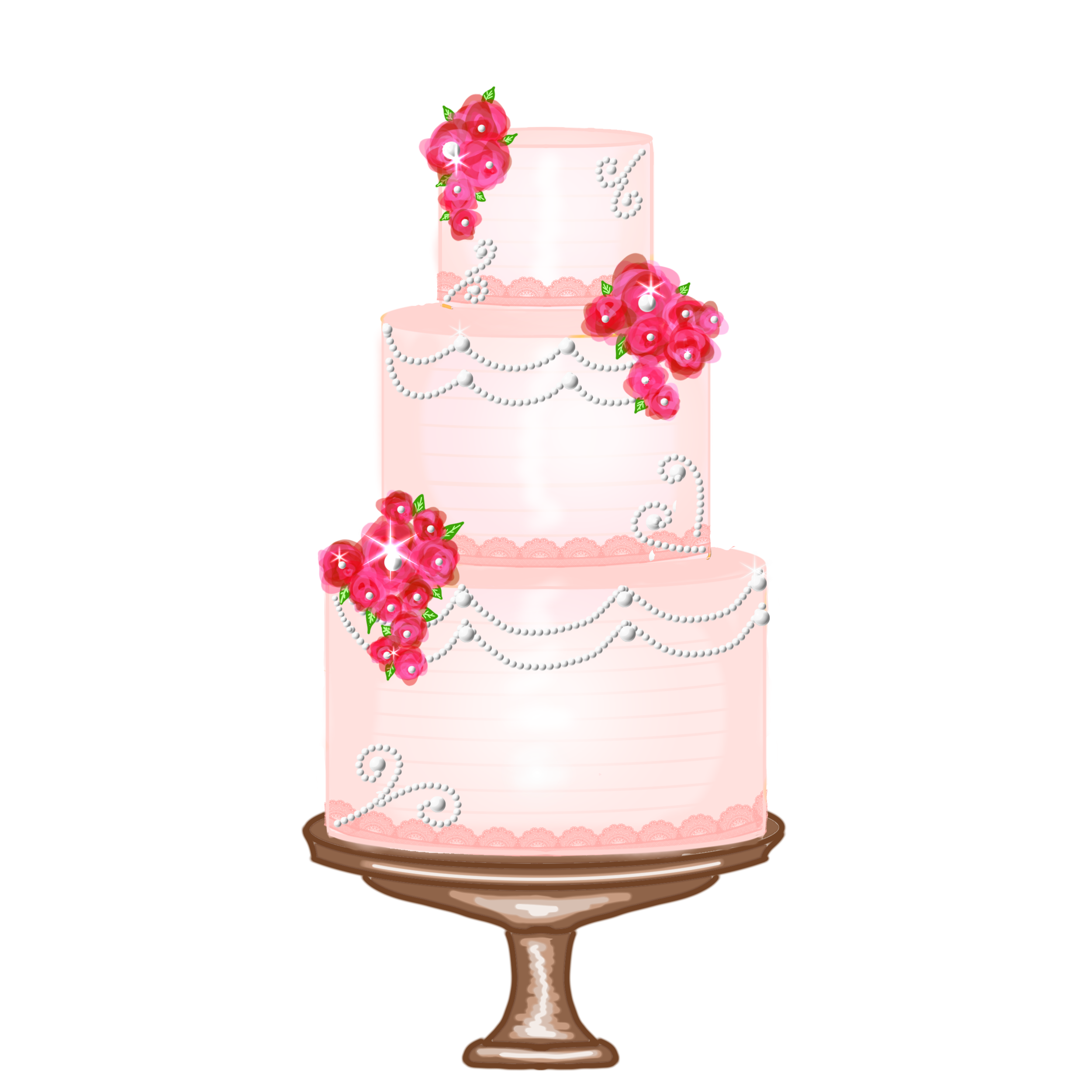 wedding cake - ibisPaint