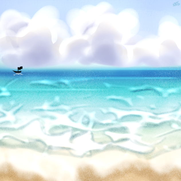 Beach - ibisPaint